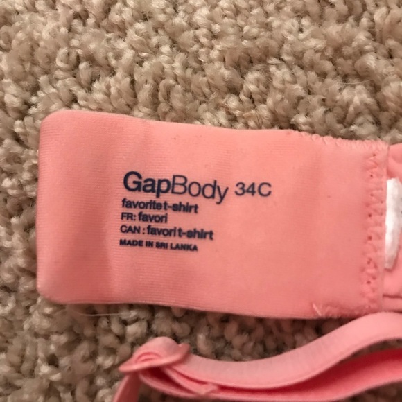GAP | Intimates & Sleepwear | Gapbody Pink Bra | Poshmark